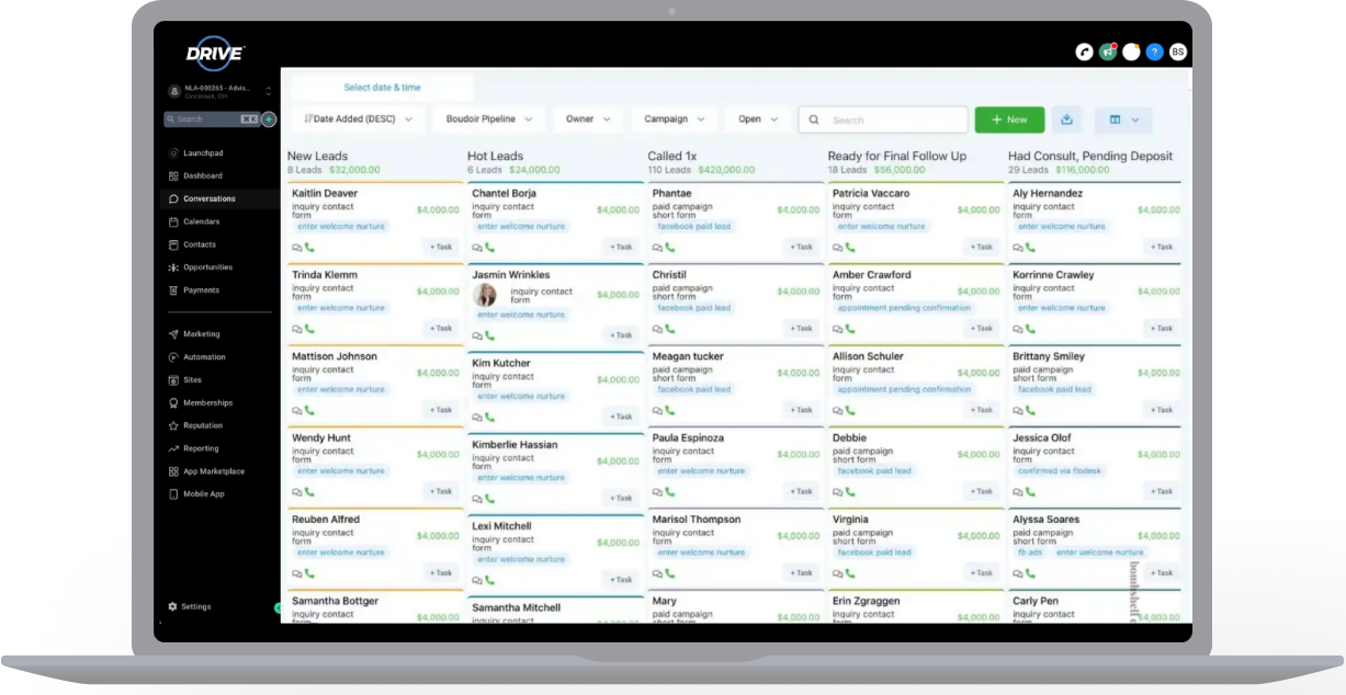 Fully functional CRM – Welcome